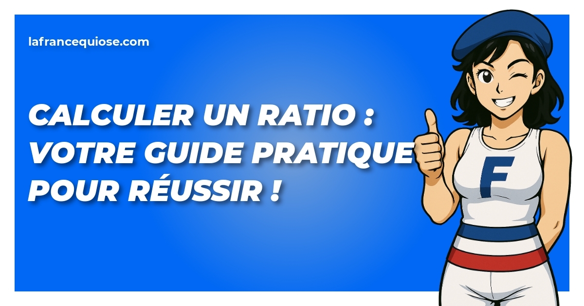Calculer un ratio : votre guide pratique pour briller ! 📊