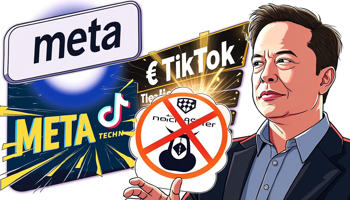 Meta freine NSO, TikTok sanctionné à 530M€ 🚫, et l'attachement d'Elon Musk à OpenAI 🤖